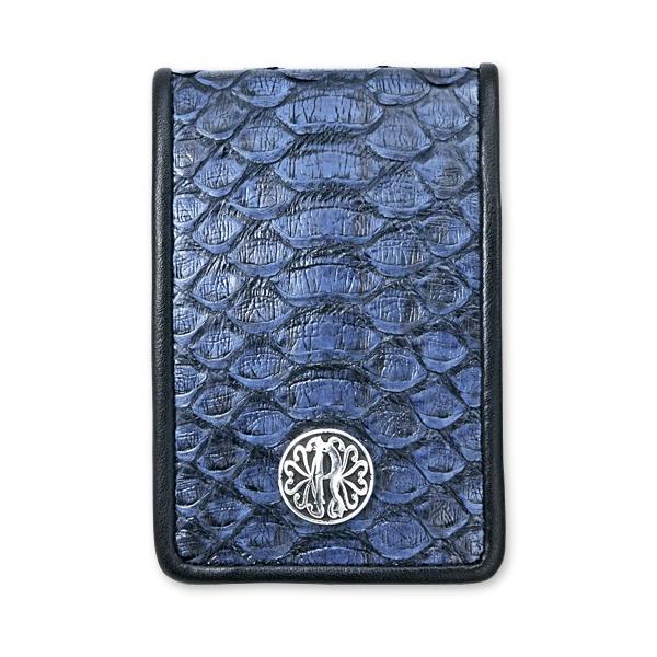 ■サイズ■タテ95.0mm×ヨコ65.0mm※閉じた状態■材質■・ボディ：パイソン・ライニング(内側)：イタリアンレザー・スナップ：スターリングシルバー■付属品■・当店発行の購入証明書・純正保証書・純正BOX・Pelle Conciata ...