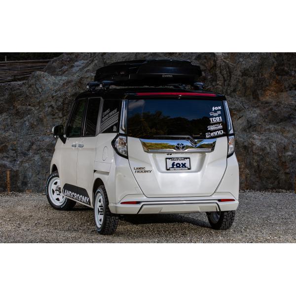 FRP製。商品は未塗装品になりますので別途ペイントが必要です。【適合】2021〜後期型型式：M900A　M910Aルーミーカスタム　トールカスタム　ジャスティ★車検対応