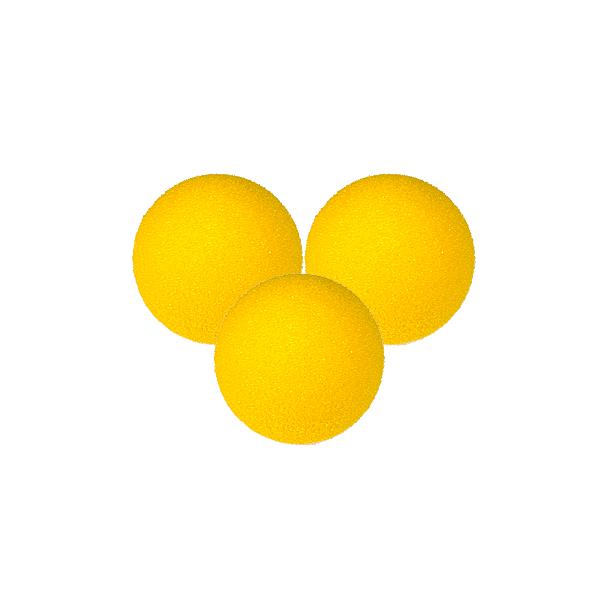 サイズ:直径7.0cm程度カラー:イエロー素材:発砲ウレタン原産国:日本製質量:14〜16g程度※本商品は柔らかいスポンジ素材のため、ボールマシンでのご使用はできません。 ボールマシンで使用すると、機械の故障やボールの変形・詰まりの原因とな...