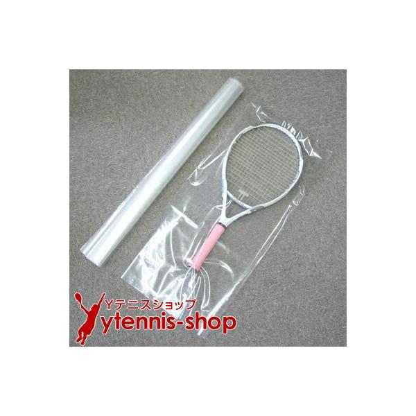 サイズ:横41cm×縦92cm 厚み0.04mm(メーカーの使用している物は0.02〜0.03mmです)素 材:ポリエチレン写真のラケットは含まれません。