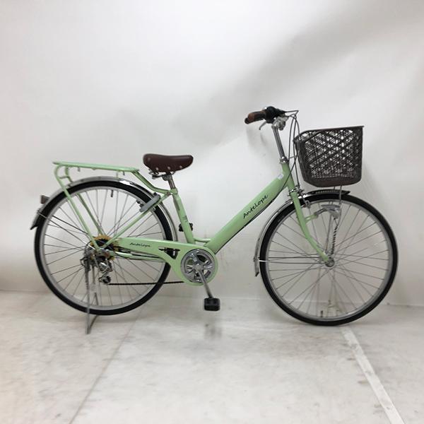 ◇ ◆ ◇ ◆ ◇ 商 品 情 報 ◇ ◆ ◇ ◆ ◇【外観ランク】　Bランク【リユース・中古】　軽快車【メーカー】　国内メーカー【タイヤ】　　26インチ【ギア】　　　外装6段【カラー】　　グリーン系LEDオートライトローラーブレーキサーク...