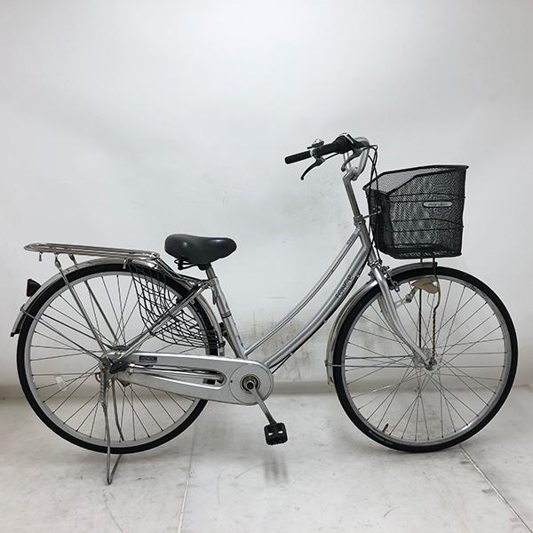◇ ◆ ◇ ◆ ◇ 商 品 情 報 ◇ ◆ ◇ ◆ ◇【外観ランク】　Bランク【リユース・中古】　軽快車【メーカー】　国内メーカー【タイヤ】　　27インチ【ギア】　　　内装３段【カラー】　　シルバー系LEDオートライトローラーブレーキキャリ...