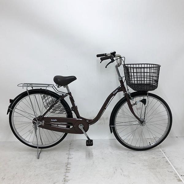 ◇ ◆ ◇ ◆ ◇ 商 品 情 報 ◇ ◆ ◇ ◆ ◇【外観ランク】　Bランク【リユース・中古】　軽快車【メーカー】　国内メーカー【タイヤ】　　26インチ【ギア】　　　変速なし【カラー】　　ブラウン系LEDオートライトローラーブレーキサーク...