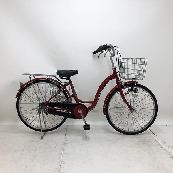 ◇ ◆ ◇ ◆ ◇ 商 品 情 報 ◇ ◆ ◇ ◆ ◇【外観ランク】　Bランク【リユース・中古】　軽快車【メーカー】　国内メーカー【タイヤ】　　24インチ【ギア】　　　内装3段【カラー】　　レッド系LEDダイナモライトローラーブレーキキャリ...