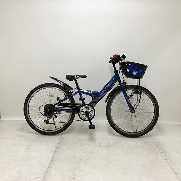 ◇ ◆ ◇ ◆ ◇ 商 品 情 報 ◇ ◆ ◇ ◆ ◇【外観ランク】　Bランク【リユース・中古】　ジュニアサイクル【メーカー】　ブリヂズトン【タイヤ】　　インチ【ギア】　　　外装6段【カラー】　　ブルー系LEDダイナモライト付き1本スタンド...