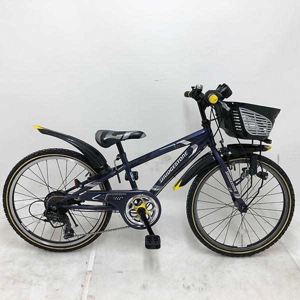 ◇ ◆ ◇ ◆ ◇ 商 品 情 報 ◇ ◆ ◇ ◆ ◇【外観ランク】　Bランク【リユース・中古】　ジュニアサイクル【メーカー】　ブリヂストン【タイヤ】　　22インチ【ギア】　　　外装7段【カラー】　　ネイビー系LEDダイナモライト付き（手元...
