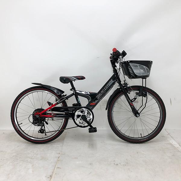 ◇ ◆ ◇ ◆ ◇ 商 品 情 報 ◇ ◆ ◇ ◆ ◇【外観ランク】　Bランク【リユース・中古】　ジュニアサイクル【メーカー】　ブリヂストン【タイヤ】　　22インチ【ギア】　　　外装６段【カラー】　　ブラック系LEDダイナモライト一本スタン...