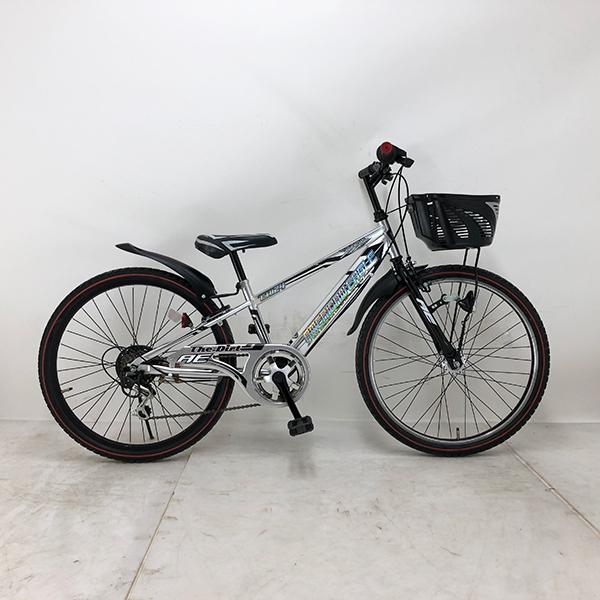 ◇ ◆ ◇ ◆ ◇ 商 品 情 報 ◇ ◆ ◇ ◆ ◇【外観ランク】　Aランク【リユース・中古】　ジュニアサイクル【メーカー】　国内メーカー【タイヤ】　　24インチ【ギア】　　　外装6段【カラー】　　シルバー系LEDオートライト1本スタンド...