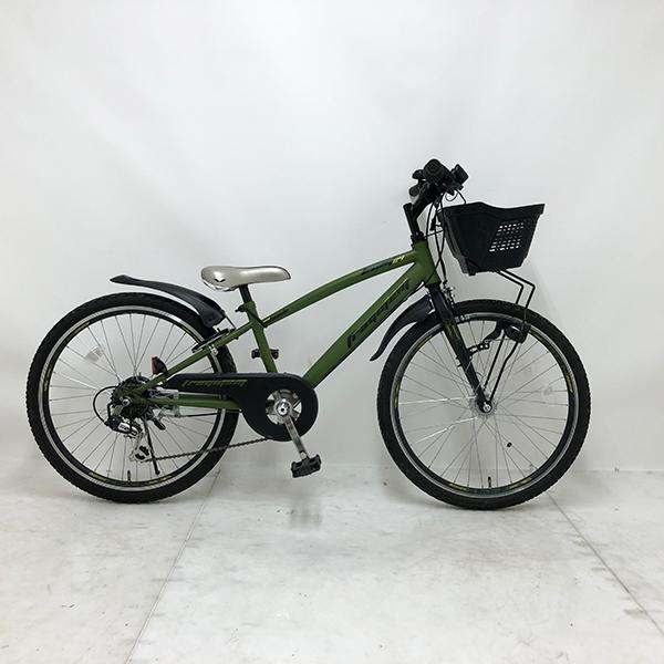 ◇ ◆ ◇ ◆ ◇ 商 品 情 報 ◇ ◆ ◇ ◆ ◇【外観ランク】　Bランク【リユース・中古】　ジュニアサイクル【メーカー】　国内メーカー【タイヤ】　　24インチ【ギア】　　　外装6段【カラー】　　グリーン系LEDオートライト付きアルミフ...