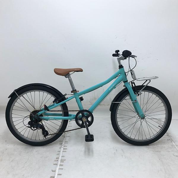 ◇ ◆ ◇ ◆ ◇ 商 品 情 報 ◇ ◆ ◇ ◆ ◇【外観ランク】　Bランク【リユース・中古】　ジュニアサイクル【メーカー】　Khodaa Bloom【タイヤ】　　22インチ【ギア】　　　外装6段【カラー】　　グリーン系ライト無し前後Vブ...