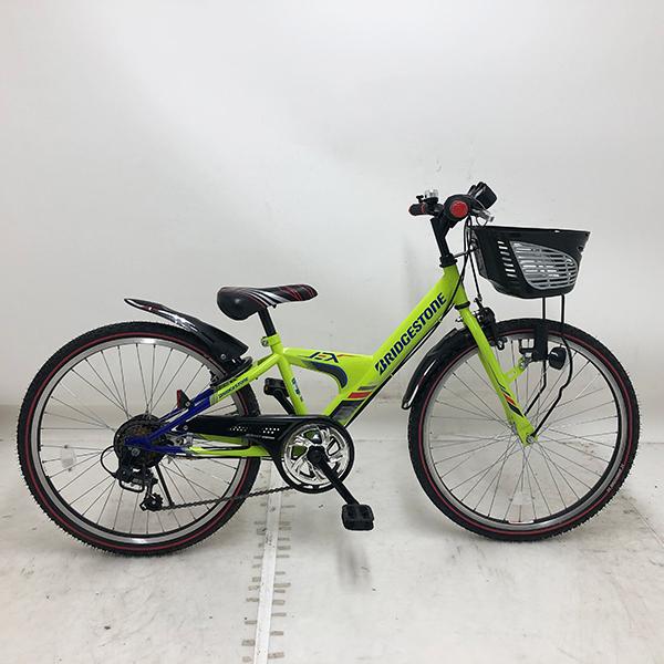 ◇ ◆ ◇ ◆ ◇ 商 品 情 報 ◇ ◆ ◇ ◆ ◇【外観ランク】　Bランク【リユース・中古】　ジュニアサイクル【メーカー】　ブリヂストン【タイヤ】　　24インチ【ギア】　　　外装6段【カラー】　　グリーン系LEDダイナモライトサークル錠...