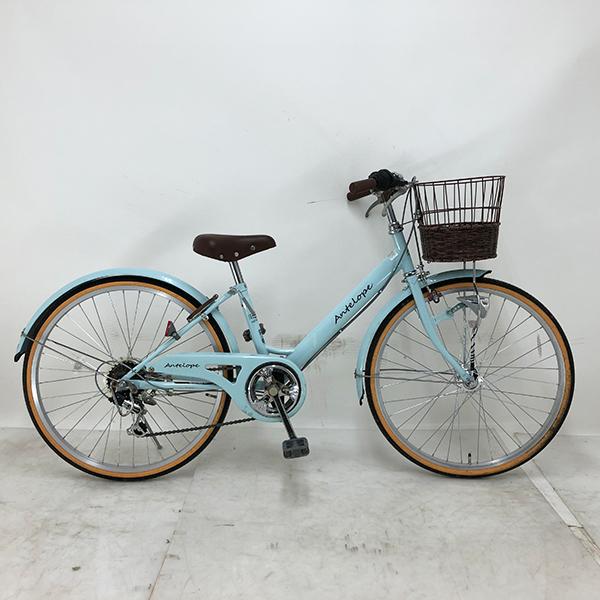 ◇ ◆ ◇ ◆ ◇ 商 品 情 報 ◇ ◆ ◇ ◆ ◇【外観ランク】　Bランク【リユース・中古】　キッズ・ジュニアサイクル【メーカー】　国内メーカー【タイヤ】　　24インチ【ギア】　　　外装6段【カラー】　　ブルー系★LEDオートライト★サ...