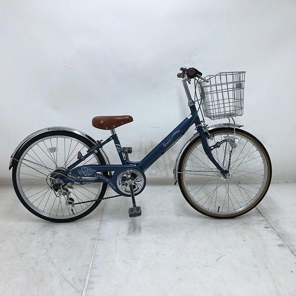 ◇ ◆ ◇ ◆ ◇ 商 品 情 報 ◇ ◆ ◇ ◆ ◇【外観ランク】　Bランク【リユース・中古】　キッズ・ジュニアサイクル【メーカー】　国内メーカー【タイヤ】　　22インチ【ギア】　　　外装6段【カラー】　　ブルー系★LEDオートライト★ロ...