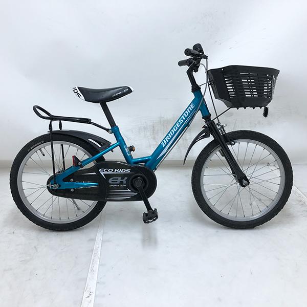 ◇ ◆ ◇ ◆ ◇ 商 品 情 報 ◇ ◆ ◇ ◆ ◇【外観ランク】　Bランク【リユース・中古】　子供用自転車【メーカー】　ブリヂストン【タイヤ】　　18インチ【ギア】　　　変速無し【カラー】　　グリーン系★ライト無し★一本スタンド★錠無し...