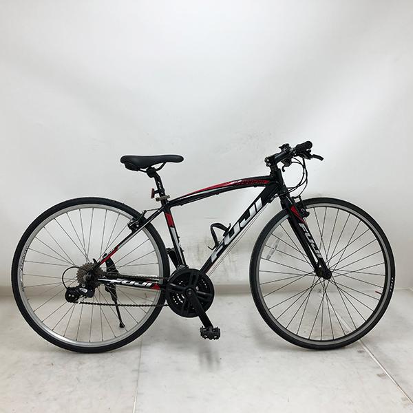 ◇ ◆ ◇ ◆ ◇ 商 品 情 報 ◇ ◆ ◇ ◆ ◇【外観ランク】　Bランク【リユース・中古】　クロスバイク【メーカー】　FUJI【タイヤ】　　700×28C【ギア】　　　 (前)3×(後)8s 【カラー】　　ブラック系ライト無し前後Vブ...