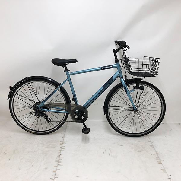◇ ◆ ◇ ◆ ◇ 商 品 情 報 ◇ ◆ ◇ ◆ ◇【外観ランク】　Bランク【リユース・中古】　クロスバイク【メーカー】　国内メーカー【タイヤ】　　700×32C【ギア】　　　外装７段 【カラー】　　ブルー系LEDダイナモライト（手元スイ...