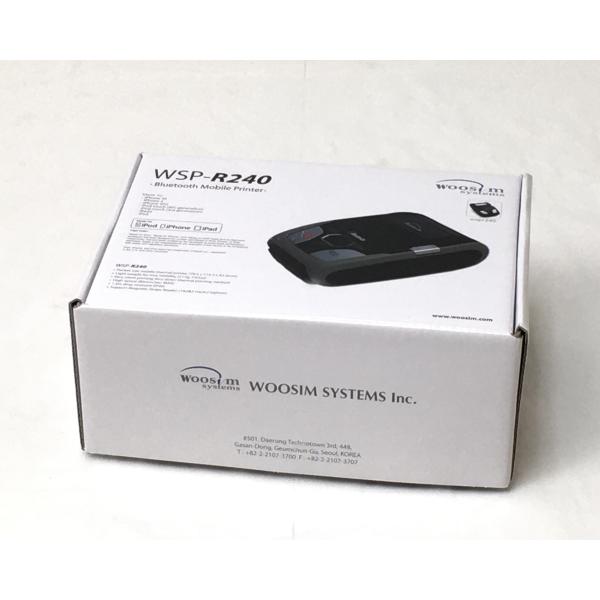 【商品説明】PayPal Hereでクレジットカード明細を印刷するためのインクロスジャパン製モバイルプリンタです。 【型番】WSP-R240 【メーカー】WOOSIM SYSTEMS【オプション】新品です。付属品は全て付属します【インターフ...