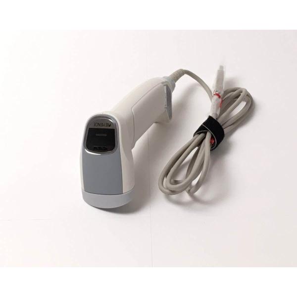 【機能】バーコードを読み取り保存してパソコンへ転送できます。可視半導体レーザタイプ（波長：650nm）商品発注や棚卸し、ピッキングや照合検査などに利用できます。【メーカー】株式会社キーエンス【型番】HR-50UB【状態】優良中古品です。ほぼ...