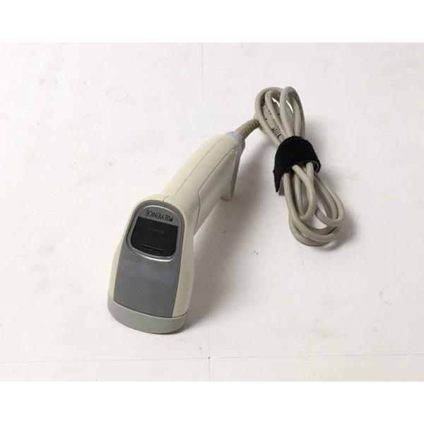 【型番】HR-50UB【機能】バーコードを読み取り保存してパソコンへ転送できます。可視半導体レーザタイプ（波長：650nm）商品発注や棚卸し、ピッキングや照合検査などに利用できます。【メーカー】株式会社キーエンス【状態】本体に小さいキズ、汚...