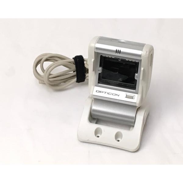 【中古】USB定置式ハンズフリー OPTICON　M-5 【商品説明】省スペースデザイン オートトリガ機能を装備 2次元コード・コンポジット対応 【メーカー】オプトエレクトロニクス 【型番】M-5 【オプション】本体のみ 【状態】本体は小さ...