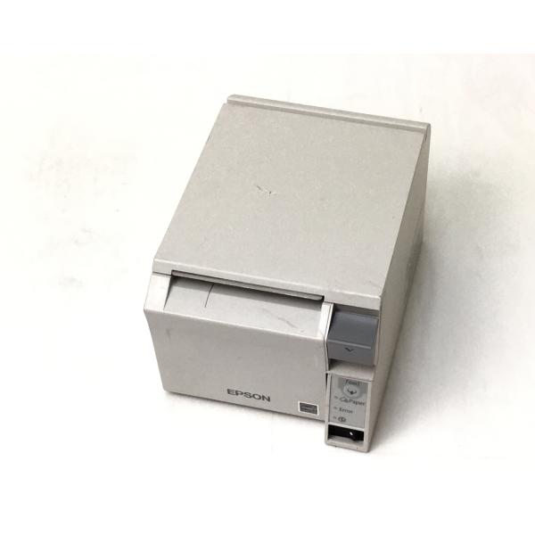 インターフェースはUSB接続です。レシート幅は80mmです。 【メーカー】EPSON【型番】TM-T70II TM702UD241【仕様】 【オプション】 本体のみです【状態】 本体にキズがあります。使用頻度は低いです。印字は非常にきれいで...