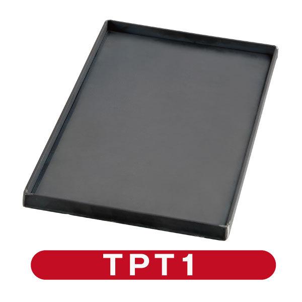 たこ鉄板プレート 1連●外形寸法　約W190×D342×H20(鉄板の厚さ9mm) IKK たこ焼き器18穴・28穴用のガス器具に取り付け可能!!