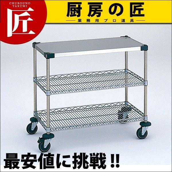 【業務用厨房機器のキッチンマーケット】サイドアップエレクター・カート ワーキングカート2型 NWT2CU-S規格 : [NWT2CU-S]外寸 縦 横 高さ  : 461×1213×H815mm材質 : 棚板:スチールワイヤー・クロームメッ...