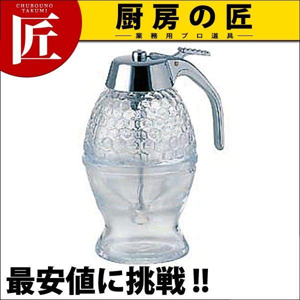 【業務用厨房機器のキッチンマーケット】ハニーディスペンサー規格 : [ー]全幅 奥行 高さ  : 103×83×H148mm材質 : ガラス・ABSクロムメッキ・ステンレス・シリコン・ポリプロピレン