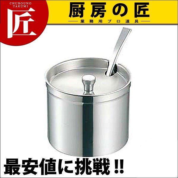 【業務用厨房機器のキッチンマーケット】MS 18-8 シュガーポット レードル付規格 : [レードル付]外径 高さ 容量  : φ80×H65mm 280cc材質 : 18-8ステンレス