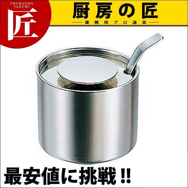 【業務用厨房機器のキッチンマーケット】MS 18-8 ニューシュガーポット規格 : [MR-494（レードル付）]外径 高さ 容量  : φ82×H65mm　280cc材質 : 18-8ステンレス※ニンニク入れとしてもご使用になれます。