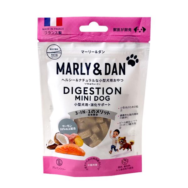 ソフト＆チューイー・小型犬用消化サポートは、小型のワンちゃんが食べやすいサイズです。ビール酵母とフラクトオリゴ糖を配合することにより、健康的な腸内環境をサポートします。 ■原材料サーモン、ココナッツ粉、さつまいも粉、ビール酵母、根ショウガ、...