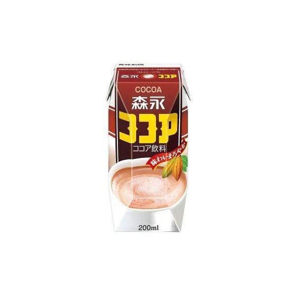 送料無料 北海道、沖縄は別途送料がかかります。定番の森永ココア。小容量で飲みやすいプリズマパックで発売。原材料名：砂糖・果糖ぶどう糖液糖、脱脂粉乳、乳糖、ココナッツオイル、デキストリン、ココア、食塩、セルロース、香料、乳化剤、安定剤（カラギ...