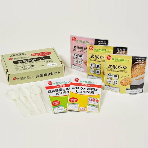 【原材料】玄米がゆ：うるち玄米（国産）玄米梅がゆ：うるち玄米（国産）、練梅、昆布四目野菜のネギ油ピリ辛煮：野菜[国産（ごぼう、にんじん、ねぎ、しょうが）]、鶏肉、しょうゆ（大豆を含む）、みりん、ねぎ油、昆布エキス、豆板醤（大豆を含む）、食塩...