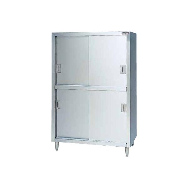 ■新品メーカー：マルゼン型式：BDS-096仕様：ステンレス戸外形寸法：間口900×奥行600×高さ1,800mm中棚数：2材質：［SUS430］引違戸、自在棚、本体［SUS304］引戸取手、アジャストコメント：・扱いやすく、衛生的な取っ手...