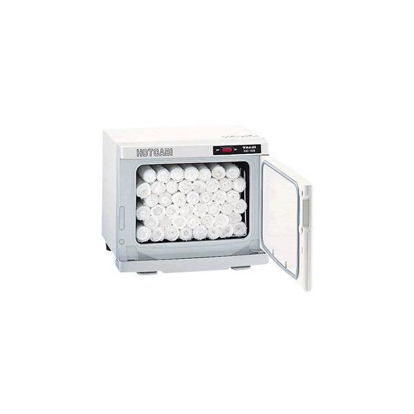 ■新品メーカー：タイジ型式：HC-10S定格電圧：単相100V 50/60Hz消費電力：120W温度調節：バイメタル式サーモスタット庫内温度：70〜80℃（標準温度）安全装置：温度ヒューズ外形寸法：幅350×奥行275×高さ290mm庫内寸...