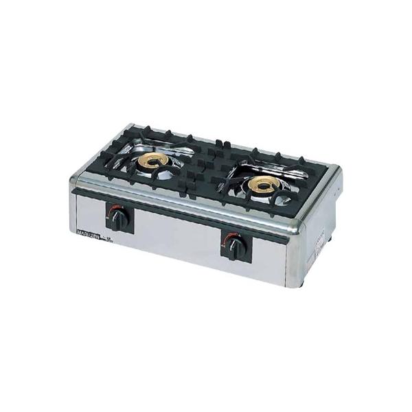 ※こちらは業務用機器となります。一般家庭への販売は行っておりません。ご了承下さい。■新品メーカー：マルゼン型式：M-822E外形寸法：間口600×奥行320×高さ164mmバーナー数：2ガス消費量：［都市ガス］8.14kW（7,000kca...