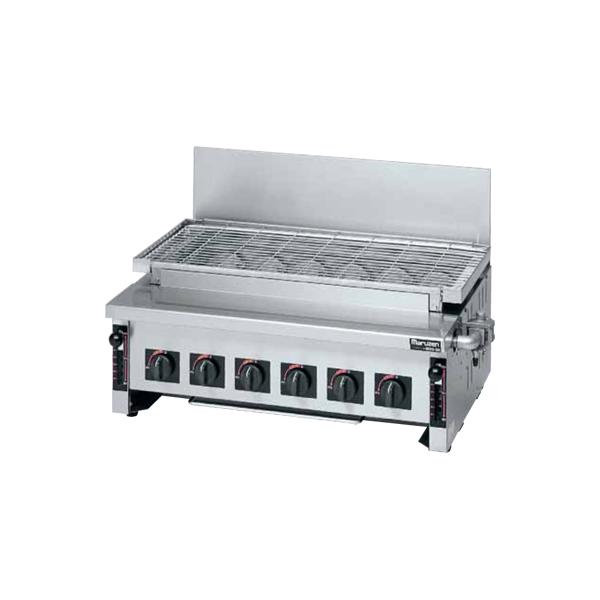 ■新品メーカー：マルゼン型式：MGKS-306仕様：汎用型外形寸法：間口730×奥行535×高さ265mm有効焼き寸法：間口650×奥行340mmガス消費量：［都市ガス］9.77kW（8,400kcal/h）［LPガス］9.77kW（0.7...