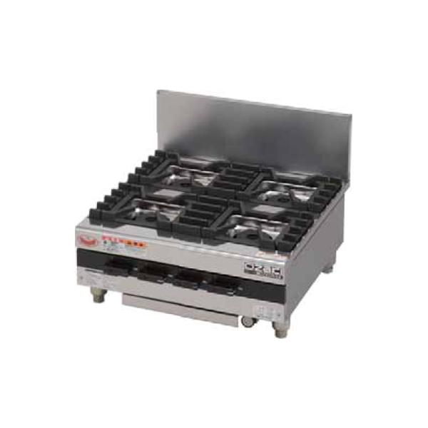 ■新品メーカー：OZAKI オザキシリーズ（マルゼン）型式：MOZK0664外形寸法：間口600×奥行600×高さ250mmバックガード高さ200mmトップバーナー数：［Φ90］4使用最大鍋寸法（径）：［Φ90］300mmガス消費量：［都市...