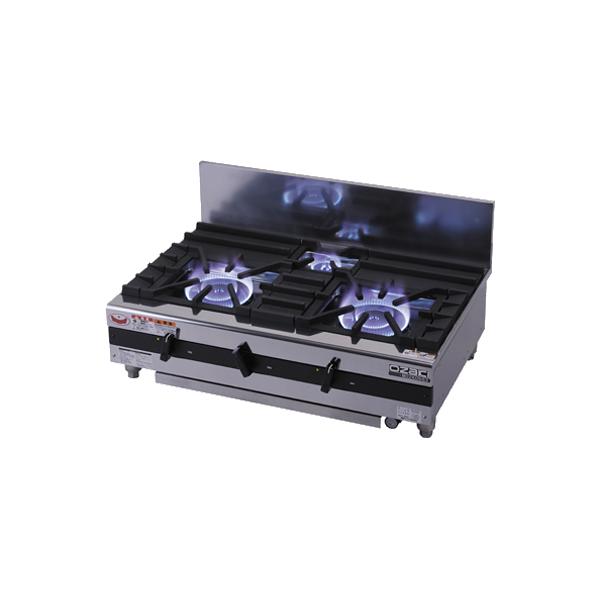 ■新品メーカー：OZAKI オザキシリーズ（マルゼン）型式：MOZK0963外形寸法：間口900×奥行600×高さ250mmバックガード高さ200mmトップバーナー数：［Φ75］1［Φ165］2使用最大鍋寸法（径）：［Φ75］260mm［Φ...