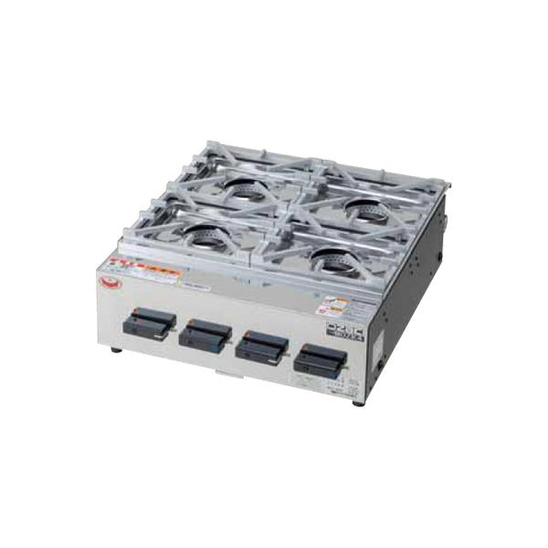 ■新品メーカー：OZAKI オザキシリーズ（マルゼン）型式：MOZK4外形寸法：間口490×奥行550×高さ175mmトップバーナー数：4ガス消費量：［都市ガス］12.0kW（10,300kcal/h）［LPガス］12.0kW（0.86kg...