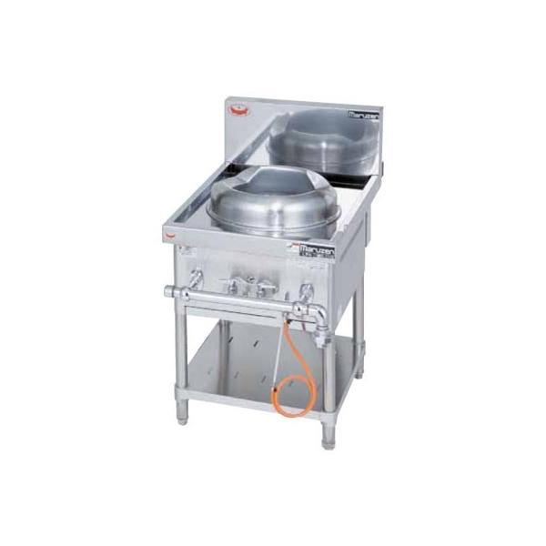 ■新品メーカー：マルゼン型式：MRS-111E外形寸法：間口550×奥行750×高さ720mmバックガード高さ230mm釜配置：［1口］イタメガス消費量：［都市ガス］23.3kW（20,000kcal/h）［LPガス］23.3kW（1.67...