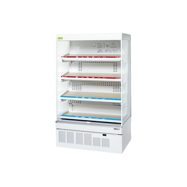 ■新品メーカー：サンデン（SANDEN）型式：RSG-H900FXB外形寸法：幅890×奥行600×高さ1,485mm内形寸法：幅855×奥行350×高さ1,088mm陳列段数：4段（3枚取外し調節可能）傾斜陳列（引出時水平）前段加温機構付...