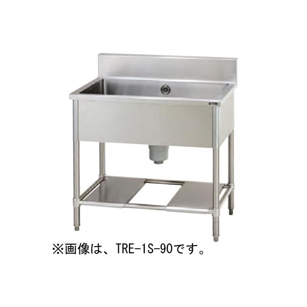 ■新品メーカー：タニコー（tanico）型式：TRE-1S-90仕様：バックガードあり外形寸法：間口900×奥行600×高さ850mmバックガード寸法：高さ150×厚さ60mm排水接続口径：50A取外し式スノコ：W250mm×2機器下方高さ...