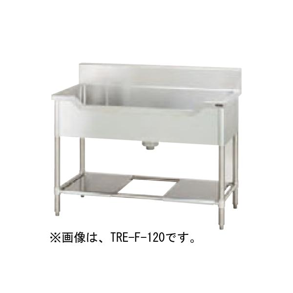 ■新品メーカー：タニコー（tanico）型式：TRE-F-150仕様：バックガードあり外形寸法：間口1,500×奥行600×高さ850mmバックガード寸法：高さ150×厚さ60mm排水接続口径：50A取外し式スノコ：W250mm×2、W35...