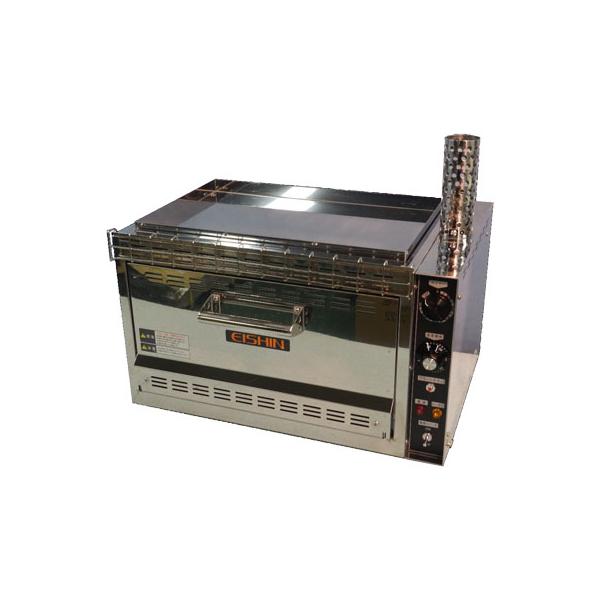 ■新品メーカー：エイシン電機（EISHIN）型式：YG-50SK外形寸法：間口550×奥行430×高さ522mm電源：単相100V　50/60Hz消費電力：1.45kW容量：［段数］1段［扉形式］下開き［焼成能力］5kg温度調節：50℃〜2...