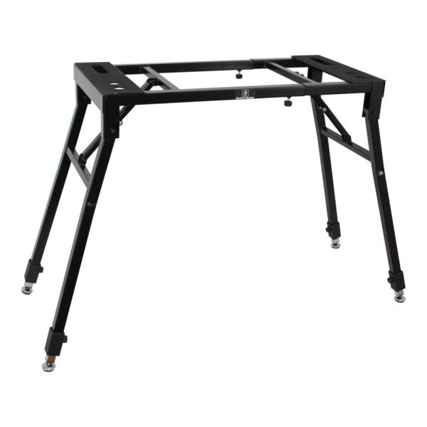 Dicon Audio KS-060 Keyboard Stand 4本脚型 キーボードスタンド安定感があり、足元のスペースも十分に取れる4本脚タイプのキーボードスタンド。折りたたみ時のサイズが71cm×39cmと、4本脚タイプとしては非常...