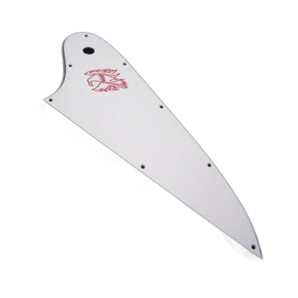 Montreux Firebird pickguard Time Machine Collection No.1072※ギターパーツの取り扱いには、相応の技術と知識が必要になります。自己責任にて取り扱い可能な方のみ、ご検討下さい。取り付け時...