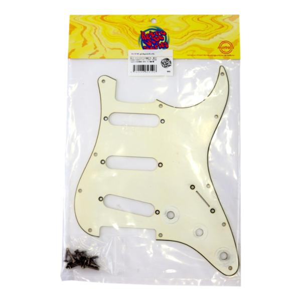 ギター用ピックガード Montreux モントルー 71-73 SC pickguard relic Retrovibe Parts No.993 ストラト ピックガード。※ギターパーツの取り扱いには、相応の技術と知識が必要になります。自己...
