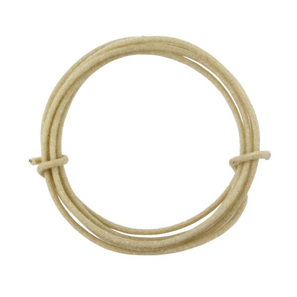 Montreux USA Cloth Wire 1M White No.1585 配線材※ギターパーツの取り扱いには、相応の技術と知識が必要になります。自己責任にて取り扱い可能な方のみ、ご検討下さい。取り付け時に起った、楽器及びパーツの破損...