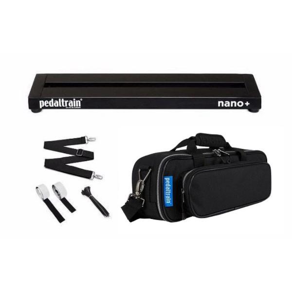 Pedaltrain PT-NPL-SC NANO Plus ペダルボード ソフトケース付小さいからと言って侮ってはいけません！Nanoシリーズは、極小サイズながらも、大型のPedaltrain製品と同じ素材と製造法で作られています。コンパ...